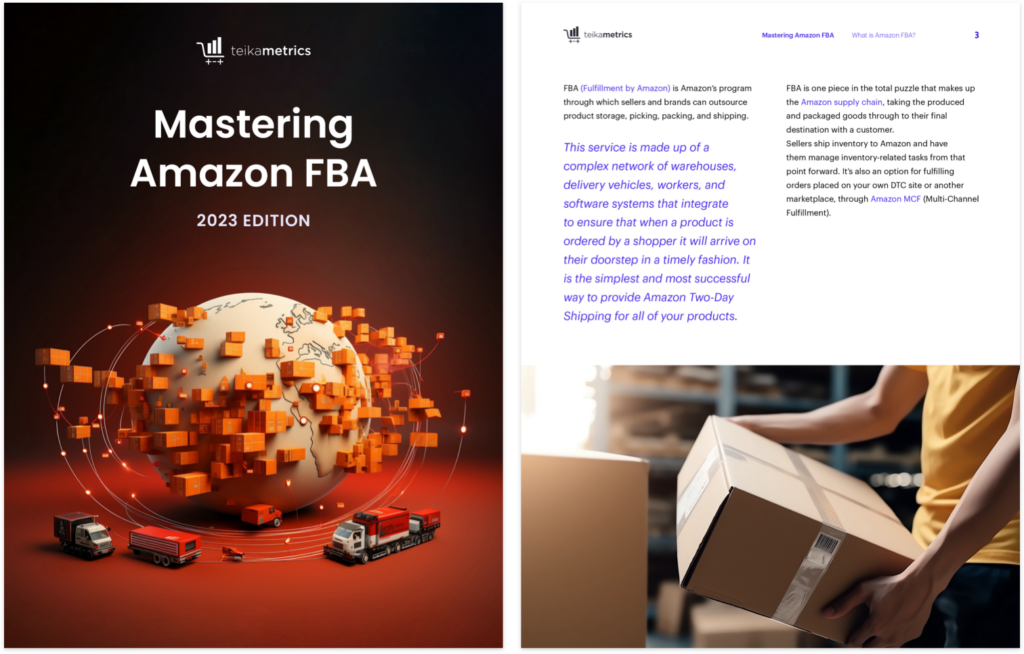 Mastering Amazon FBA - Teikametrics